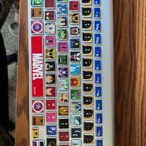 Galaxy Keyboard Stickers Laptop Keyboard Cover Vinyl Macbook | Etsy