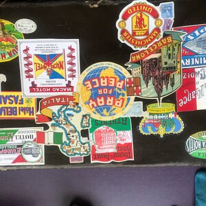 Coffee Can Label Art Stickers Kitchen Gift Set 6 Big | Etsy