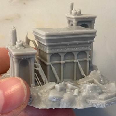 Monkey Mortar 32mm/54mm Scale Miniature with Dnd 5ed. Stats Cobramode ...