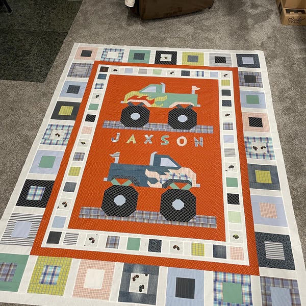 Alpaca Quilt Pattern, Multiple Sizes From Baby Quilt to Throw, Doubles ...