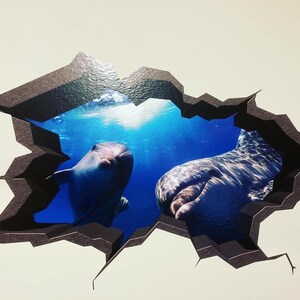 DESERT WALL MURAL Window Wall Decal Sun Wall Decal Vinyl | Etsy