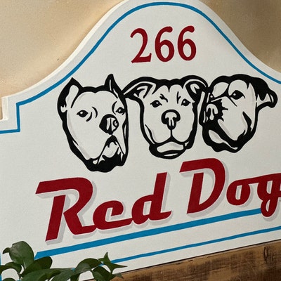 Custom Carved Sign, 23K Gold Leaf, Sign for Your Business, Hanging Sign ...