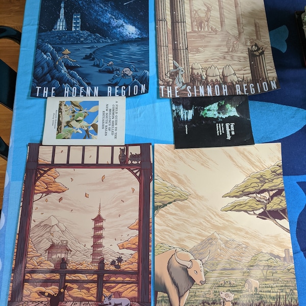 Travel Poster Series - 10 Video Game Poster Nostalgic Anime Aesthetic ...