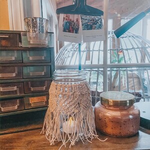 Video Tutorial Medium Macrame Jar Pattern - Etsy Canada