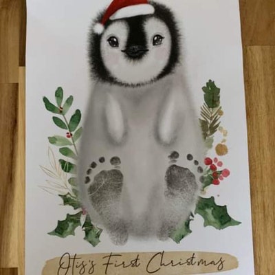 PDF FILE Babys First Footprint Lion Cub Print, Footprint Art ...