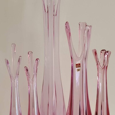 Art Deco Seneca Glass Vintage Hour Glass Ruby Red 8 Oz Footed - Etsy