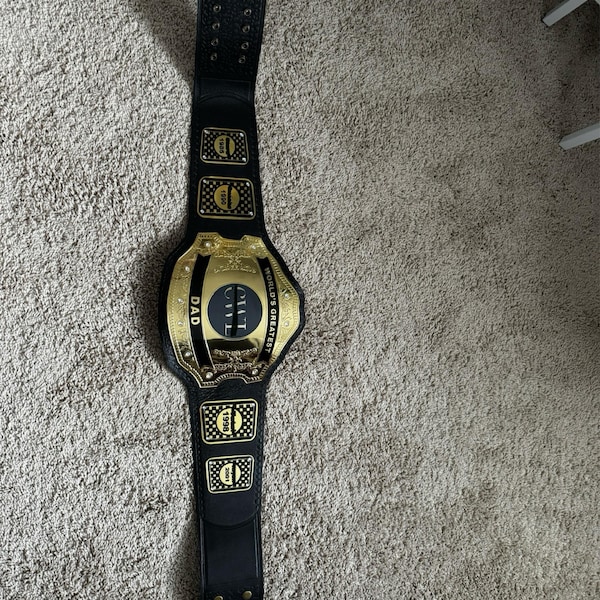 Custom Wrestling Belt - Customizable Championship Belt for Award Sports ...