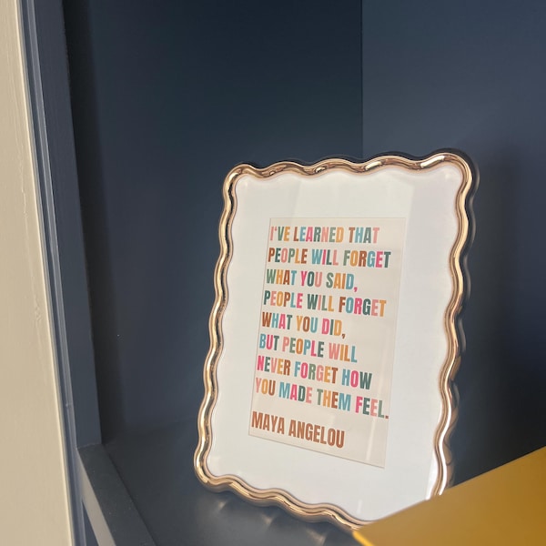 Maya Angelou Inspirational Education Quote Digital Download, Printable ...