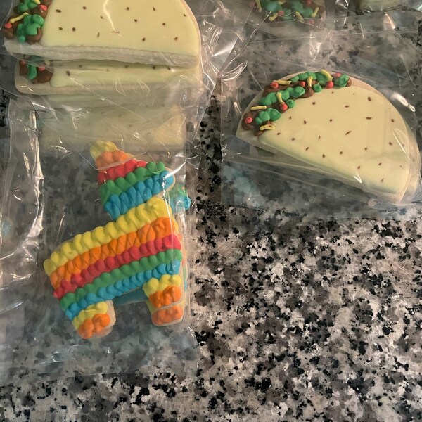 Rainbow Snow Cone Summertime Sugar Cookies - Etsy