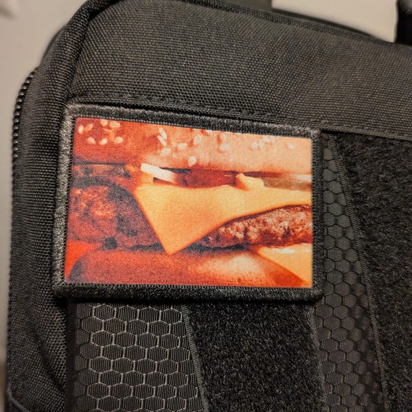 Slow is Smooth Smooth is Fast Sniper Morale Patch Hook and Loop Backing for Backpack, Rucksack ...