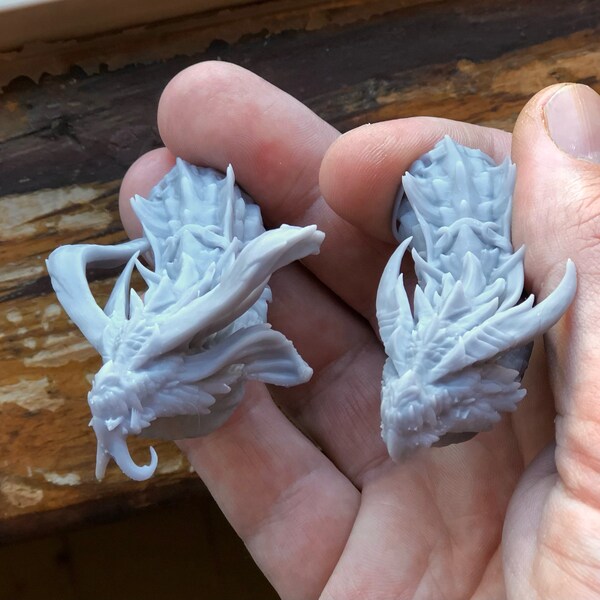 Akata Gnoll God Huge Miniature by Archvillain Games. - Etsy