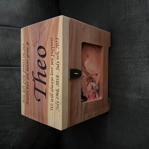 Personalized Pet Memory Box / Urn With Name and Quote or Poem - Etsy