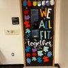 BULLETIN BOARD KIT We All Fit Together Puzzle Pieces Classroom Décor ...