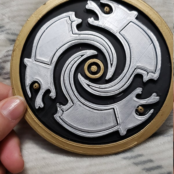 Brave Inspired Merida Celtic Bear Design Belt Centre - Etsy