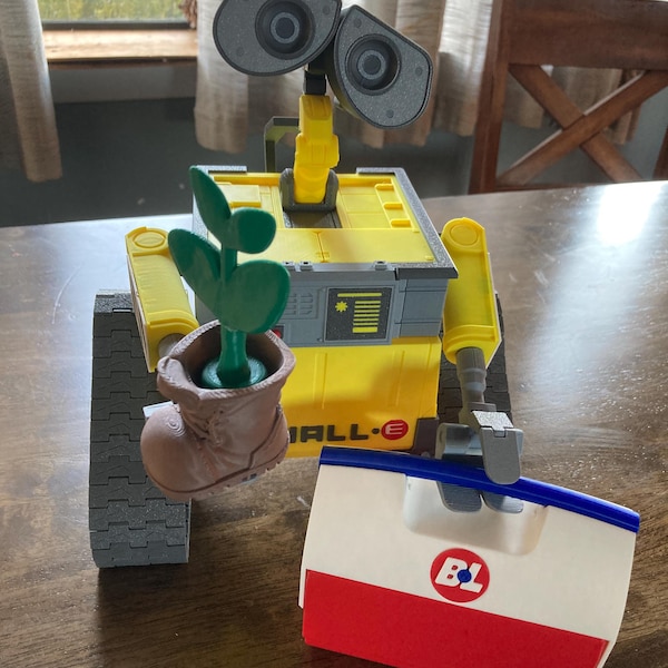3D Printed WALL-E | Trash Compactor Robot | Eve's Directive | Classic ...