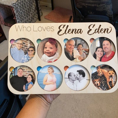 Personalized Photo Puzzle for Baby, Gift for Baby Shower, Photo Puzzle ...