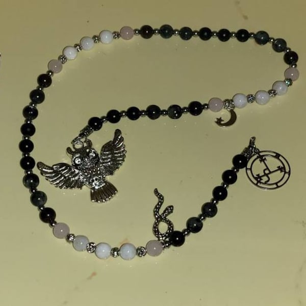 Morrigan Prayer Beads, Morrigan Altar, Goddess of Fate and War, Goddess ...
