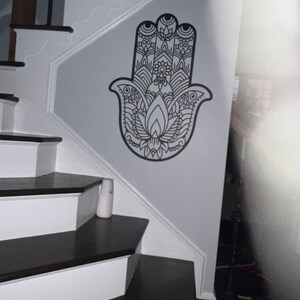 Hamsa Wall Art, Hamsa Wall Hangings Decor, Hamsa Hand Large Metal Wall ...