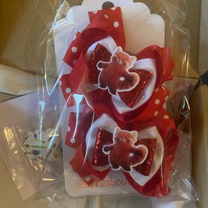 Wednesday Addams Hair Bows Wednesday Bows Wednesday Addams - Etsy