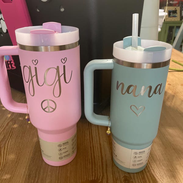 PERSONALIZED STANLEY CUP | Birth Flower Stanley | Gift for Her ...