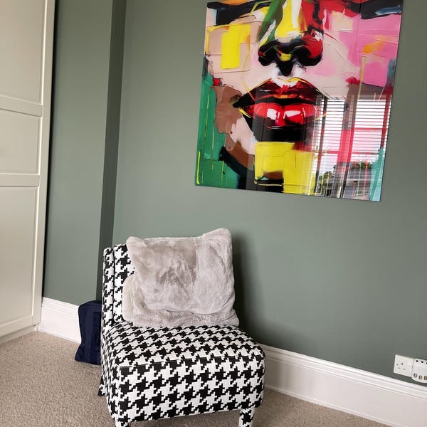 Albert Einstein Punk Street Art Modern Art up to 75x100 Canvas Print ...
