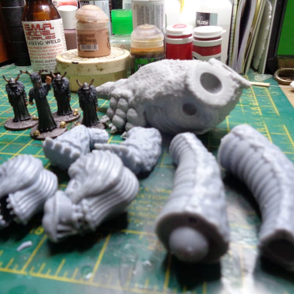 Deoderant Bottle Hover Tank - 28mm Scale 3D Printed Resin Model Kit - Etsy