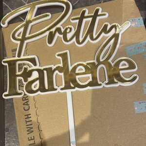 Name and Age Cake Charms Personalised Various Sizes & - Etsy