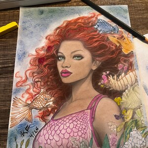 50 Enchanted Underwater Coloring Book, Printable Under the Sea Coloring ...