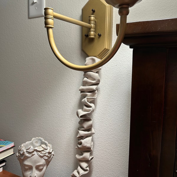 Long Ivory Cord and Chain Cover - Etsy