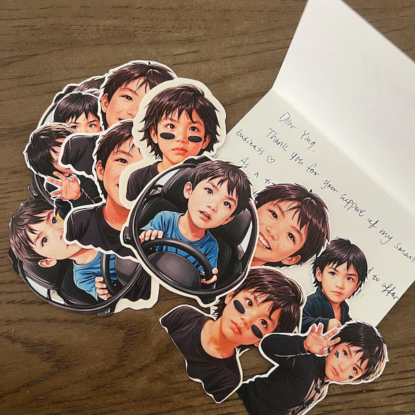 Custom Face Decal, Picture Stickers From Photo, Photo Sticker, Face ...