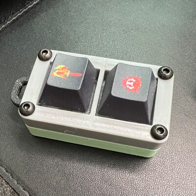 Click Brick Double Key Switch Fidget Toy - Etsy