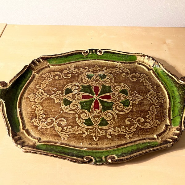 Vintage Middle Eastern Plate Dish Bowl Pottery Clay Arabian Theme ...
