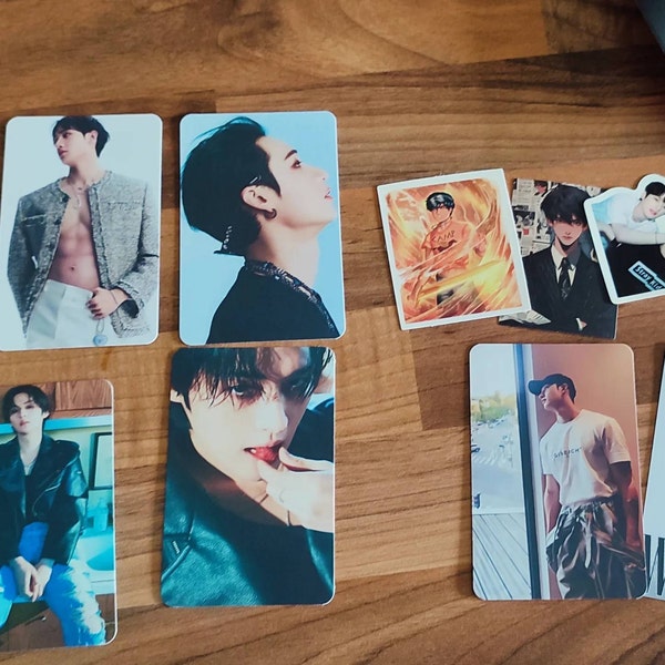 Stray Kids - Ate Teaser Concept Set 1 - Handmade Photocards - Double ...