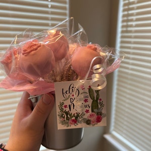 Quinceanera Mis 15 Boho Printable Rose Gold Round Gift Favor Tag,15 ...