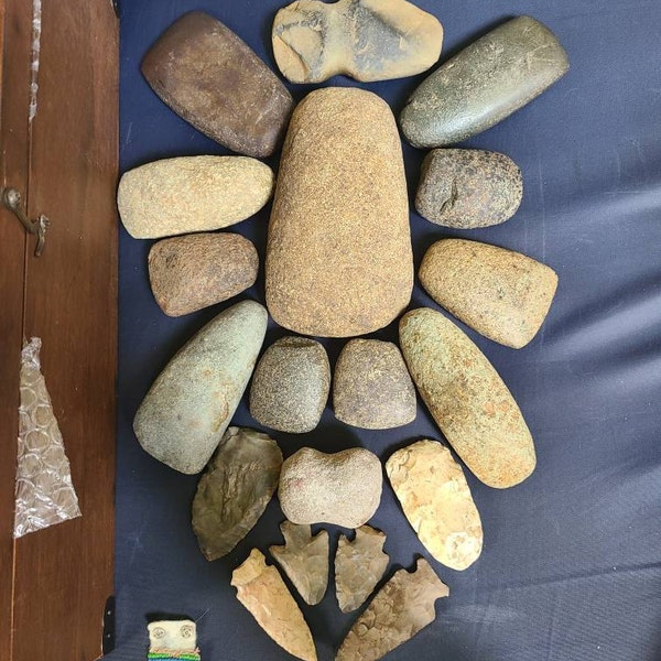 3 Nice Uniface Scrapers Found in Indiana / Artifact / Relic / Arrowhead ...