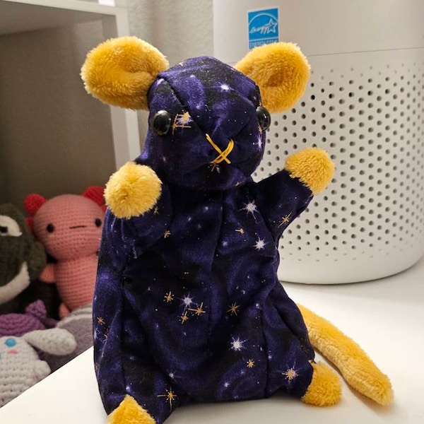 Rat Plushie Sewing Pattern Photo Tutorial, Mouse Stuffed Animal PDF ...