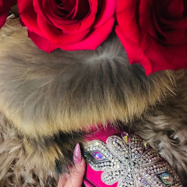 Stylish Bling and Sparkly Union Jack Crystal Clutch - Bridal ...