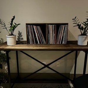 Vinyl Record Stackable Storage Cubes - Etsy