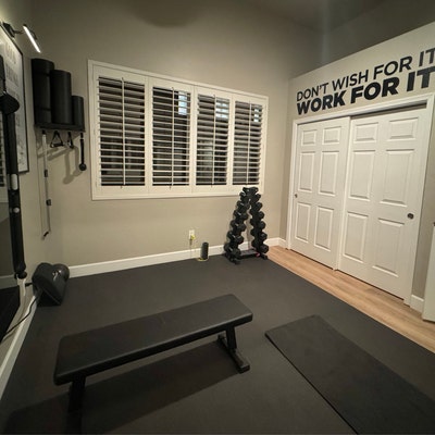The Body Achieves What the Mind Believes Fitness Wall Decal ...