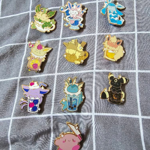 Eeveelution Full Set Pins - Etsy