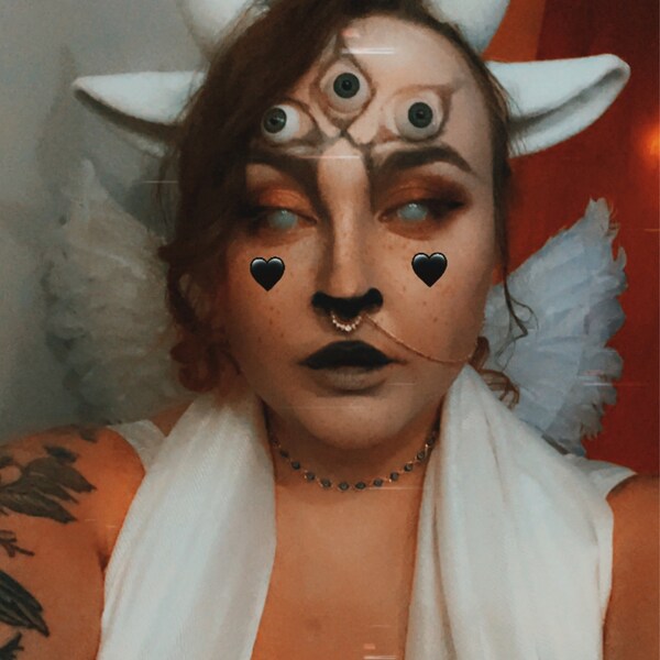 Custom Color Tall Plush Horns Costume Horns Pair of Horns Bull Horns ...