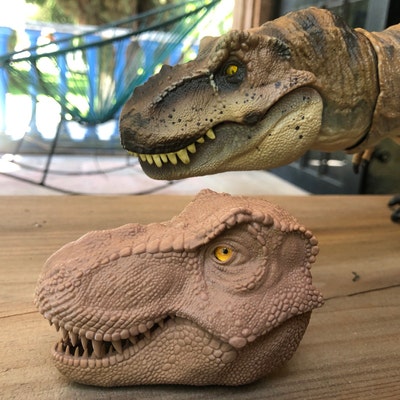 HC JP T-rex Upgrade Head by Marco Makes - Etsy