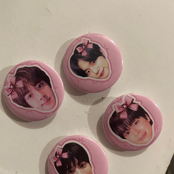 TXT Bow Buttons - Etsy