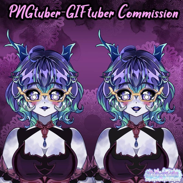 Custom Pngtuber Commission - PNG Avatar for Streaming, Twitch, Youtube ...