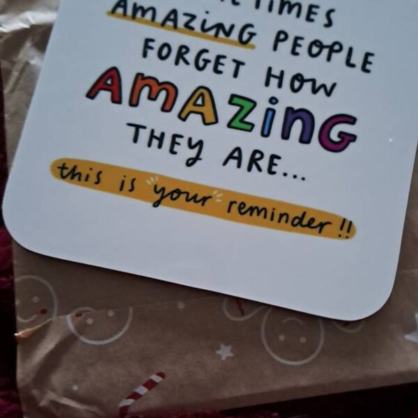 Sometimes Amazing People Forget How Amazing They Are Coaster - Thank ...