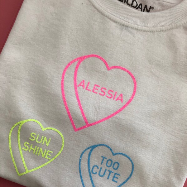 Blank Candy Heart SVG File, Valentine's Day, Conversation Hearts ...