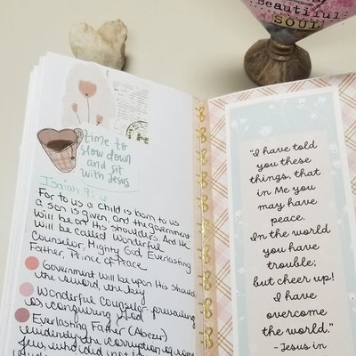 Prayer & Gratitude Journal PINK AND GRAY Bible Journaling Printable ...