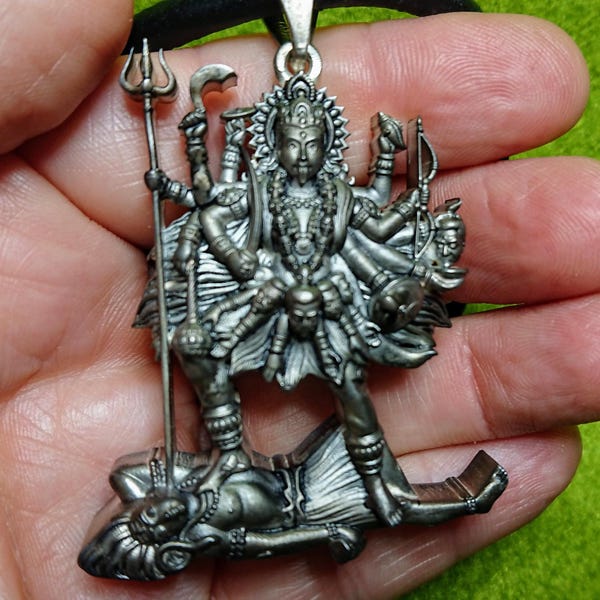 925 Sterling Silver Hanumanji Face Pendant Spiritual Hindu Jewelry ...