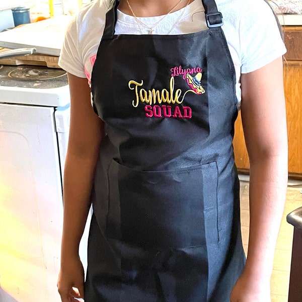 TAMALE SQUAD Apron / Tamalada / Party Apron / Fiesta Full Apron ...