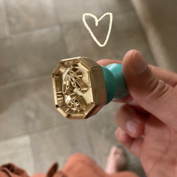 Clay Signature | Brass Stamp for Pottery | Gifts for Potter | Custom ...